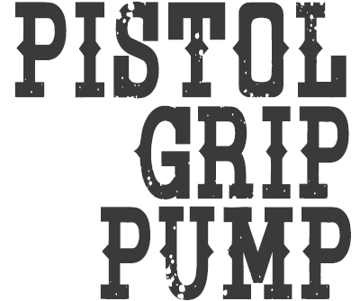 Font License for Pistol Grip Pump - Font's so scary they're criminal