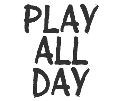 Font License for Play all Day - Font's so scary they're criminal